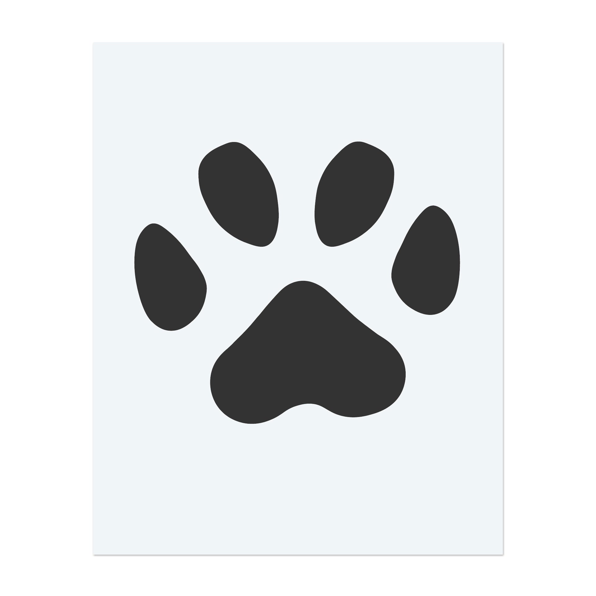 Single paw print – INKON US
